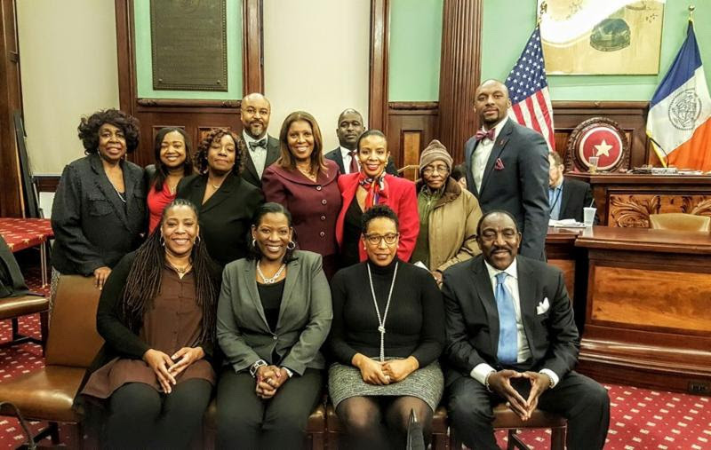 Carey Gabay, Dean Derrick Griffith, Reverend Clarence Norman, Sr ...