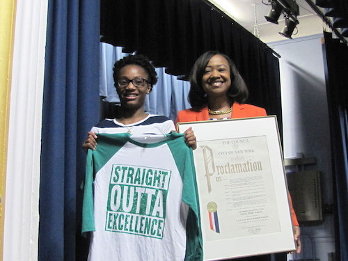 Mealy Honors Uncommon Schools’ Excellence Girls Academy For Getting ...