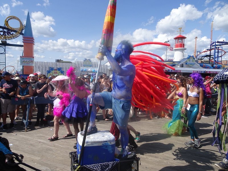 Coming To Terms With Self Amid The Surreal Mermaid Parade