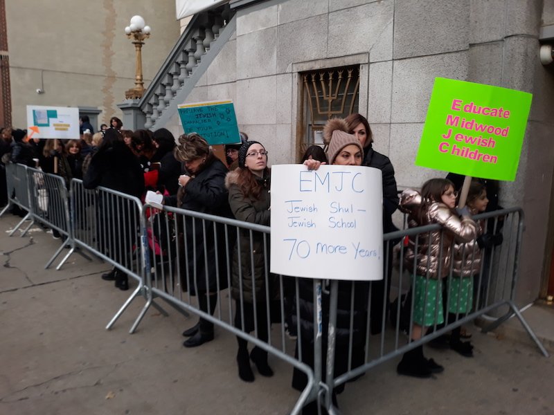 Louis Hedges In Opposing Black & Latino Charter School In Midwood