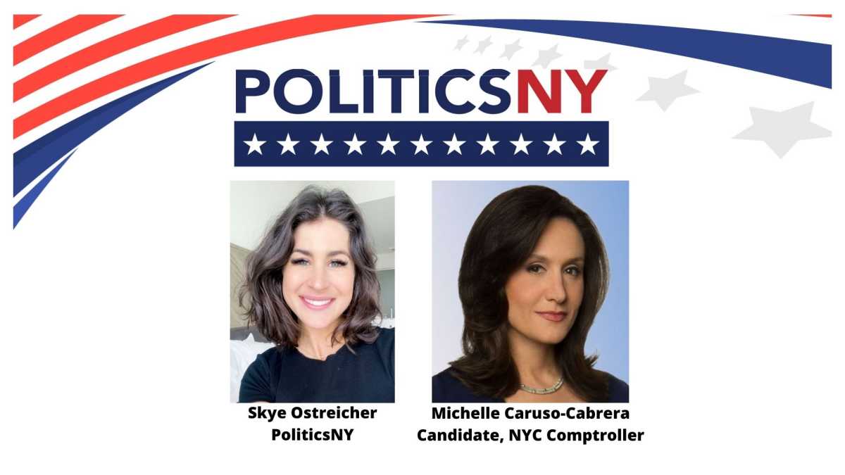 Watch NYC Comptroller candidate Michelle Caruso-Cabrera