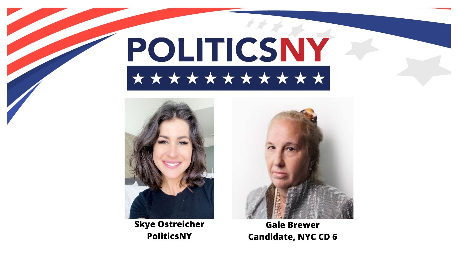 Watch: Gale Brewer, candidate for NYC Council District 6 (Manhattan)