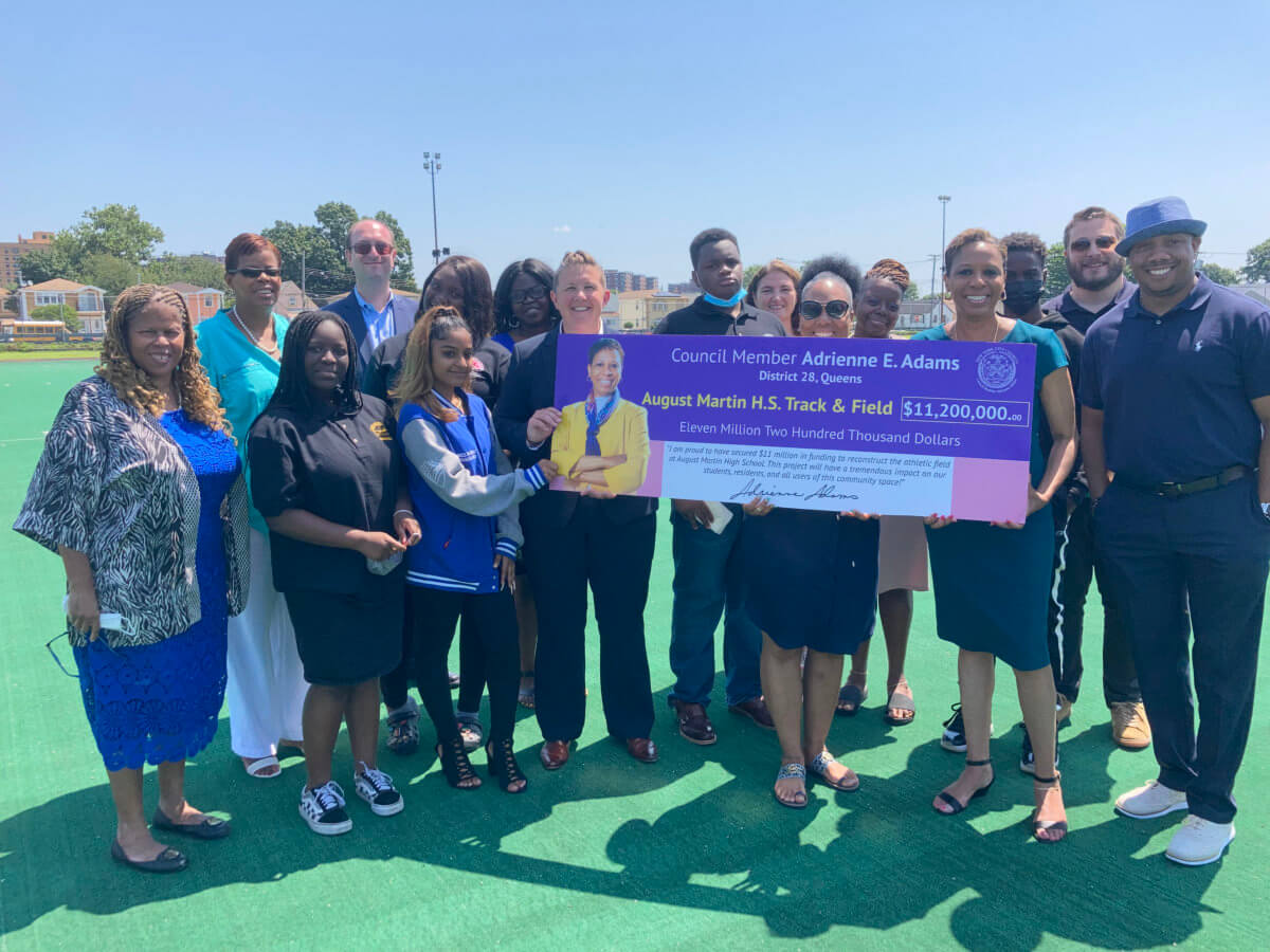 August Martin High School community celebrates funding for ...