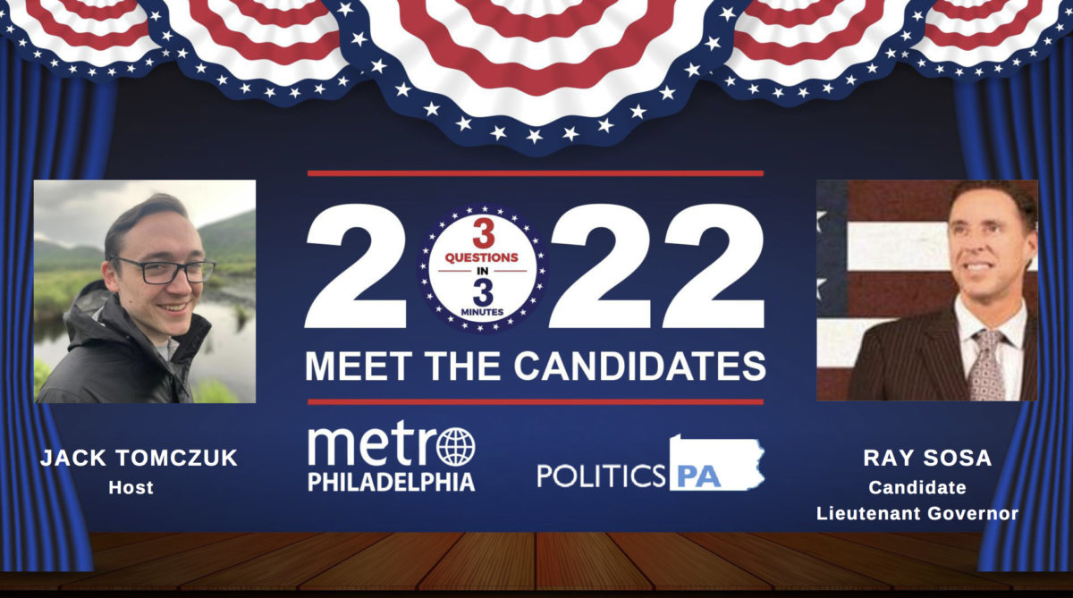 3 Questions in 3 Minutes: Ray Sosa