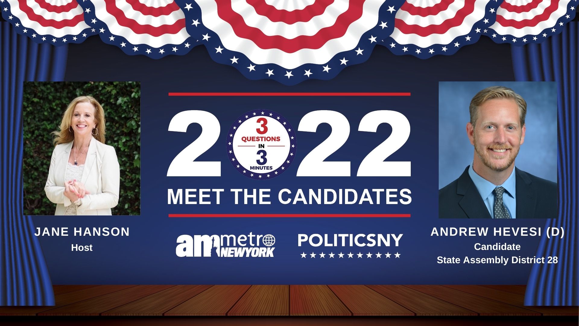 Meet the Candidates 2022: Andrew Hevesi for Assembly District 28