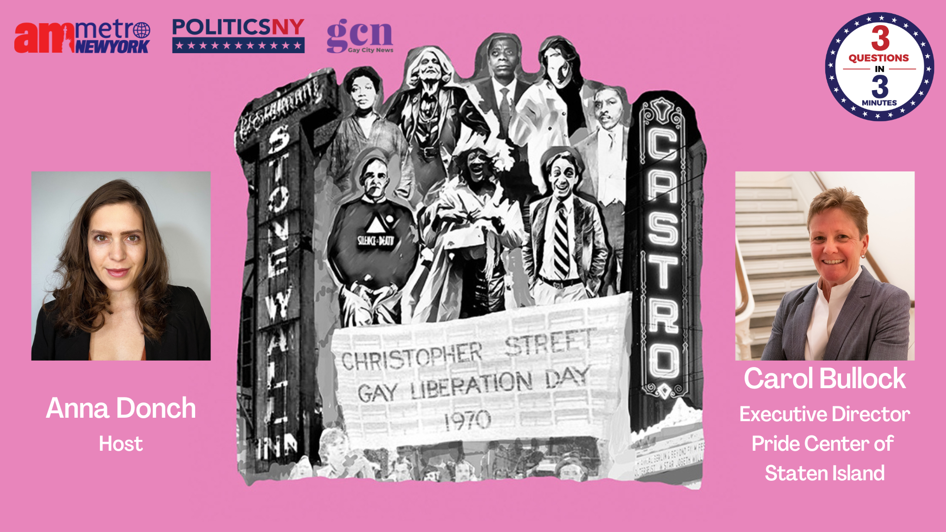 LGBTQ+ Power Players: Carol Bullock, Pride Center of Staten Island