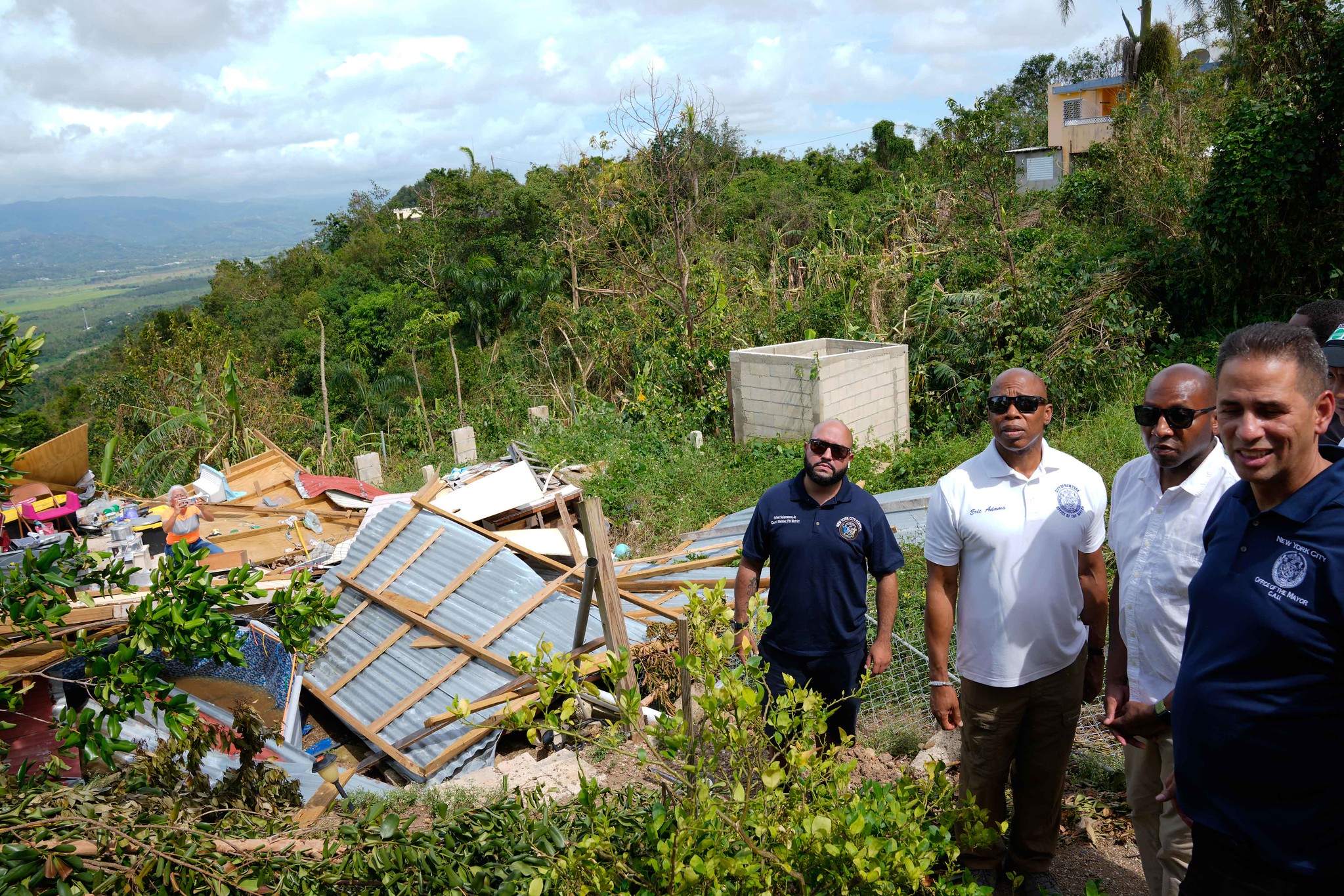 Adams visits Puerto Rico, Dominican Republic following Hurricane Fiona ...