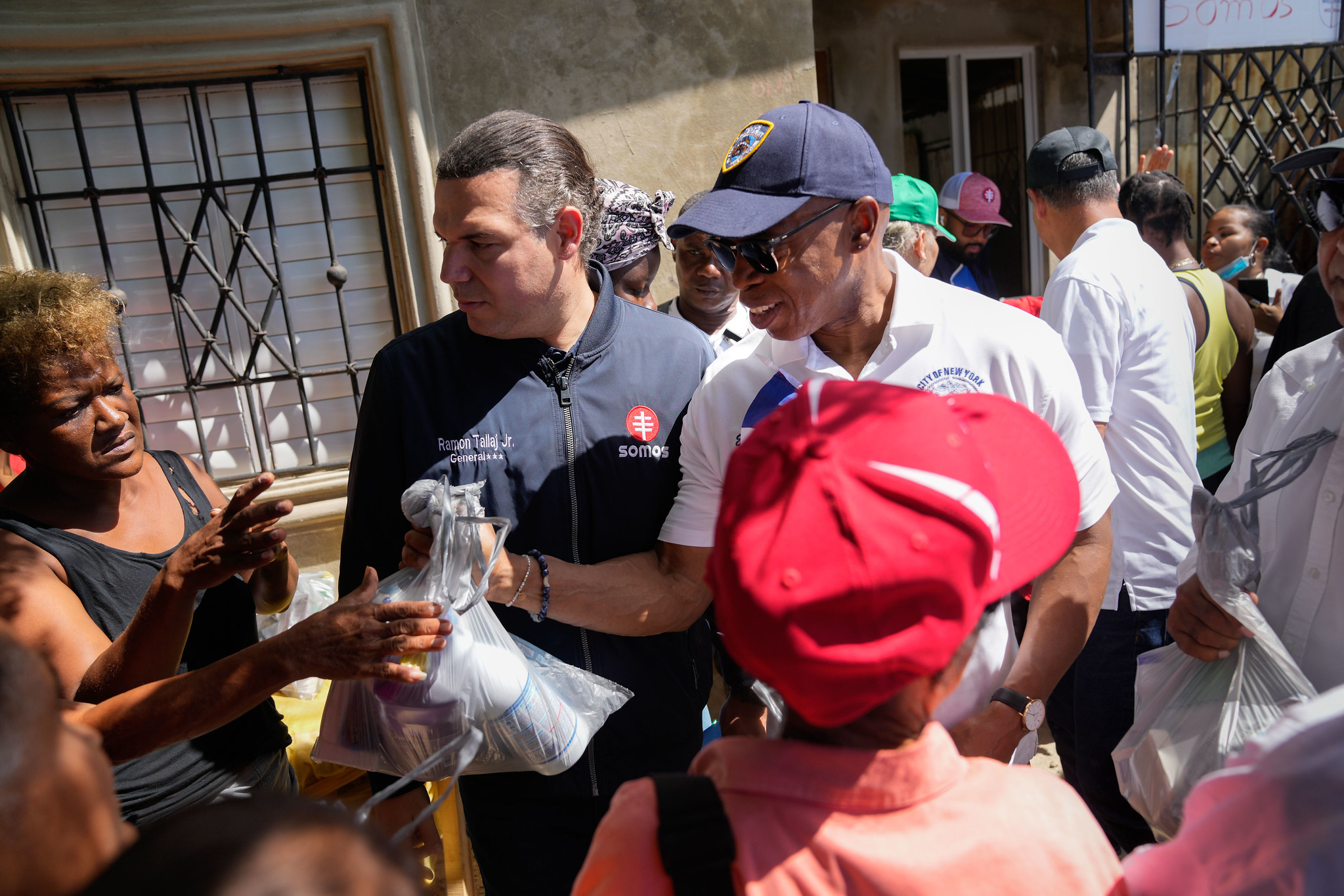 Adams visits Puerto Rico, Dominican Republic following Hurricane Fiona ...