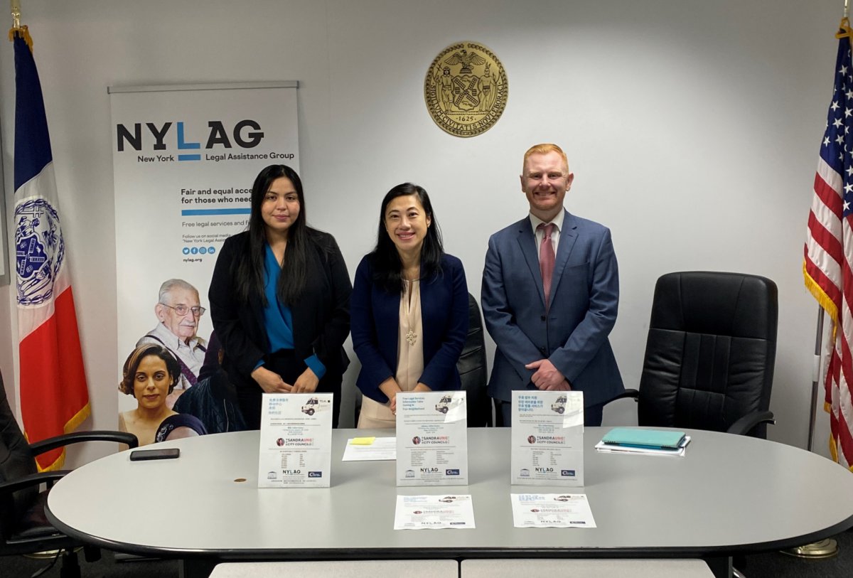 Flushing lawmaker announces return of NYLAG Mobile Legal Help Center to ...
