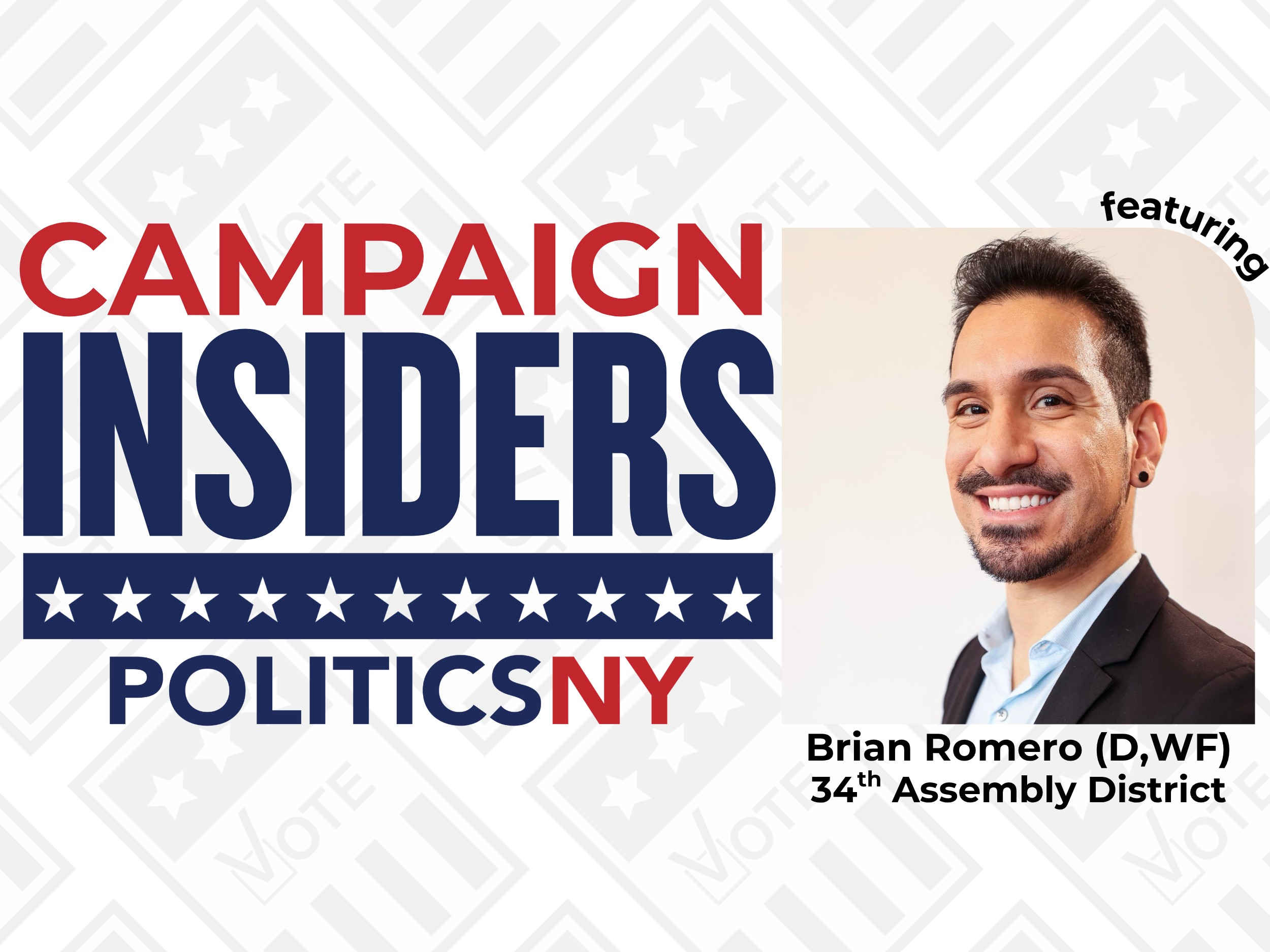 Campaign Insiders: A Q&A with AD-34 Candidate Brian Romero